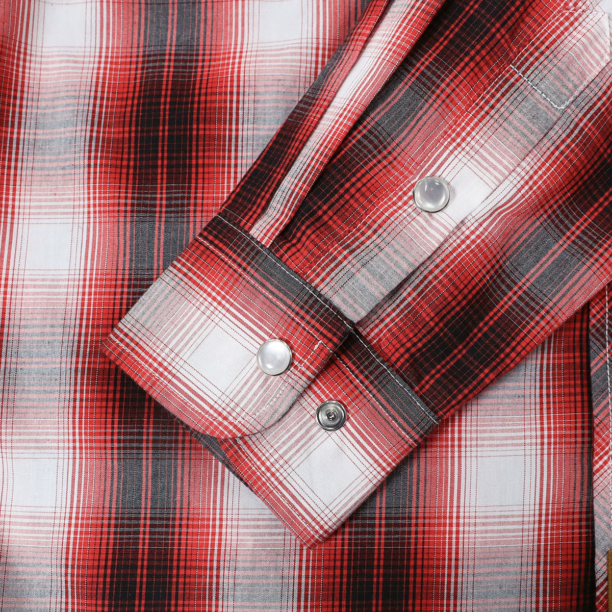 Dubinik® Pearl Snap Shirts for Men Long Sleeve Western Shirts for Men